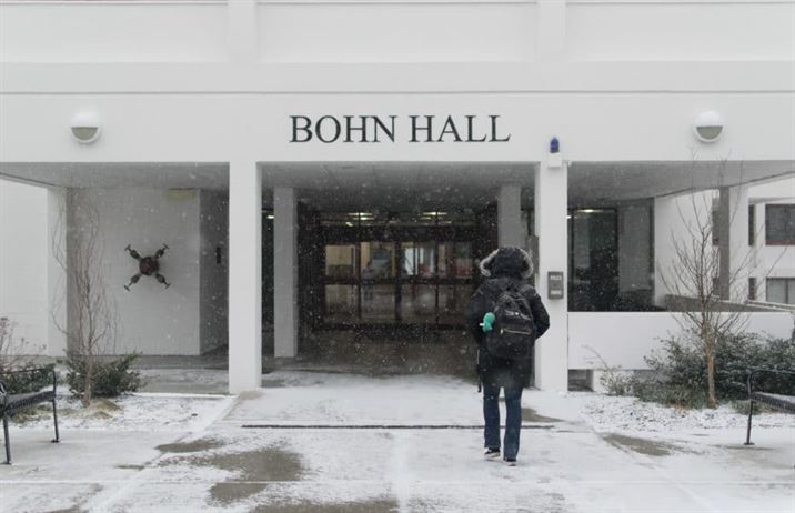 Bohn Hall Floods on First Day of Classes - The Montclarion