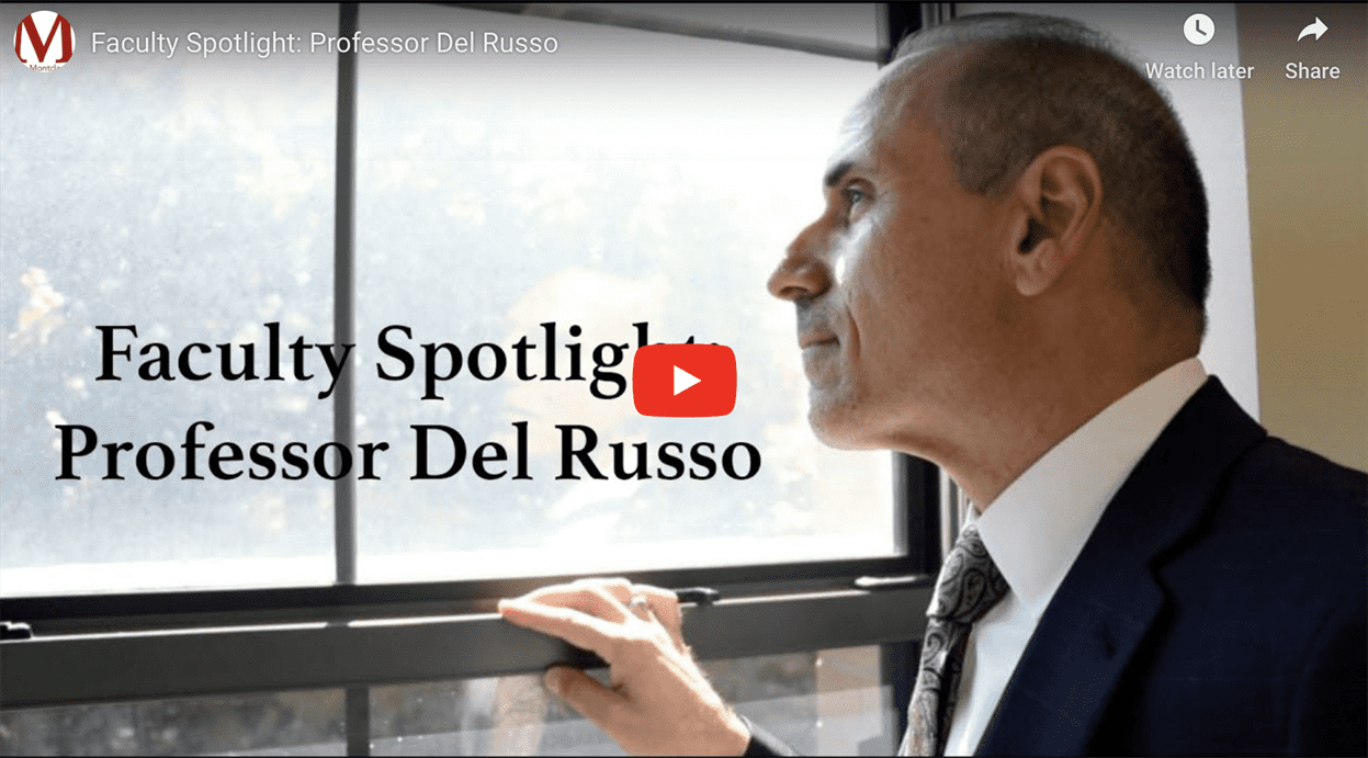 Faculty Spotlight: Professor Del Russo (video) - The Montclarion