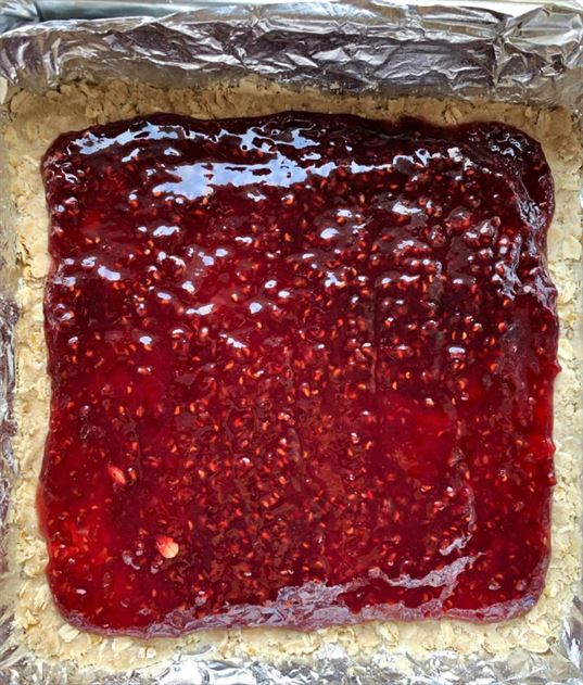 Gourmet Bailey's Just a Bite: Raspberry Bars - The Montclarion